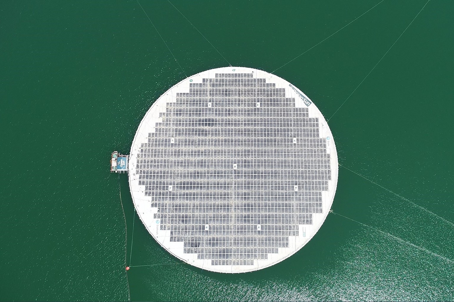 Floating solar starts production